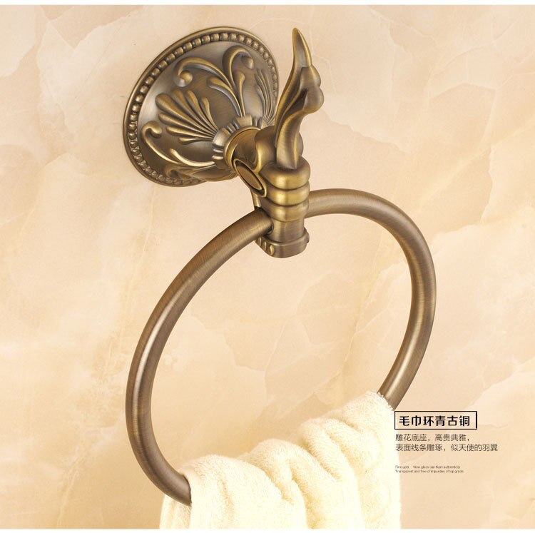 Towel Rings Bathroom Hardware Bathroom Fixture Hom... – Vicedeal