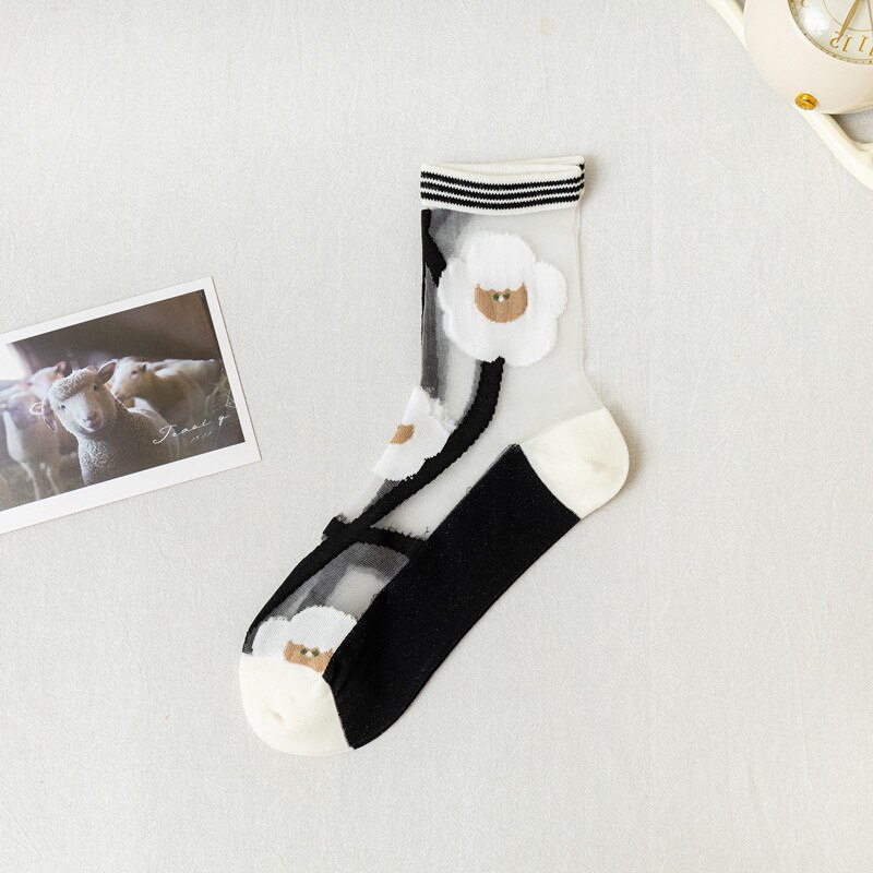 Strumpor dam& #39 ; s 2022 sommar tunn andas blomm... – Grandado