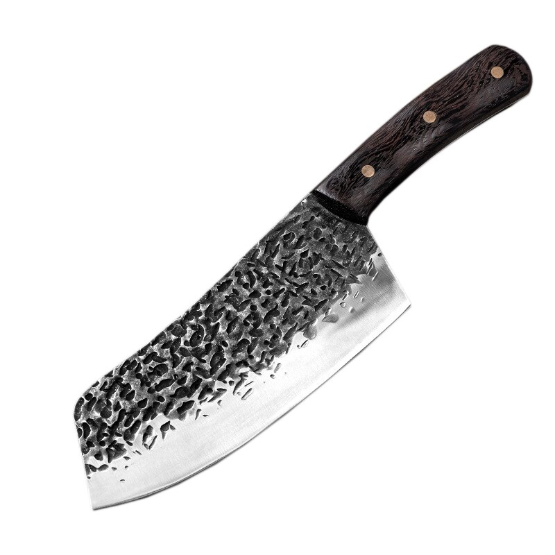 Handmade Forged Butcher Knives SET Wide Blade Chop... – Grandado