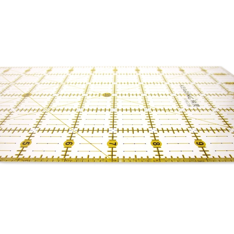 Regla de Patchwork de acolchado acrílico con línea... – Grandado