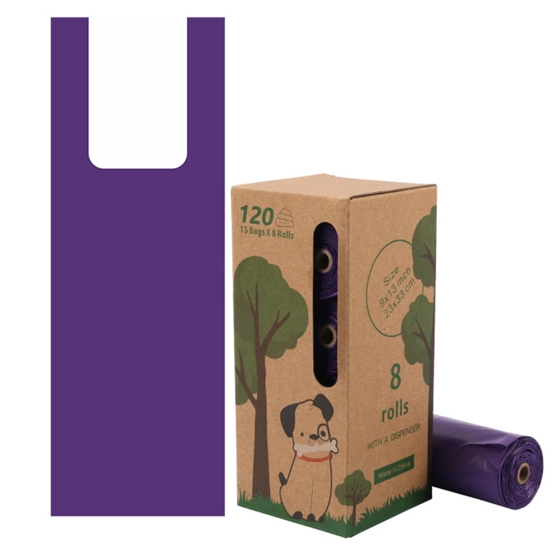 D0AD Poop Bags with Easy-Tie Handles for Dogs Biod... – Grandado