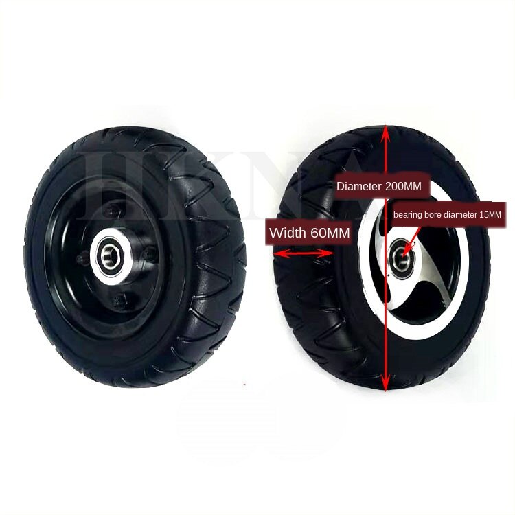 8 Inch Solid Wheel 200x60 Explosion Proof Non Pneu... – Grandado