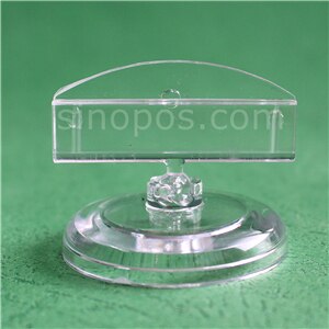 Table Number Holder 5cm, round base plastic place ... – Grandado