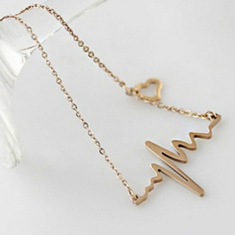 Grey's Anatomy inspired heartbeat necklaces Love H... – Grandado