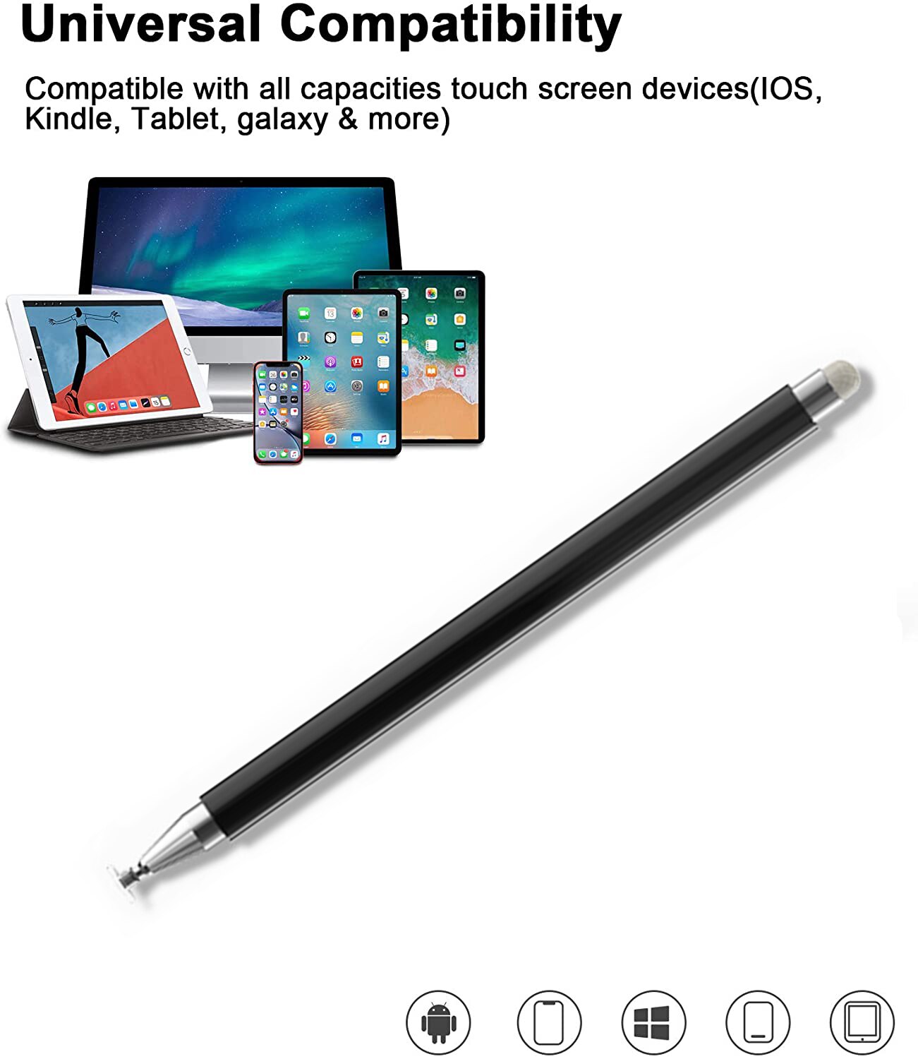 Universal Capacitive Pen Passive Magnetic Suction ... – Vicedeal