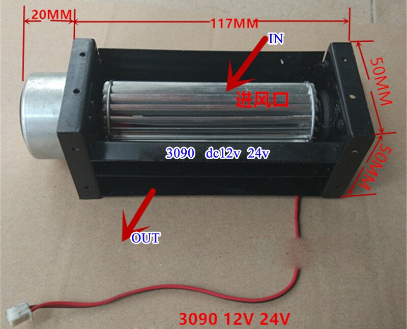 3090 30150 30190 DC12V 24V Roller Type Cross Flow ... – Vicedeal