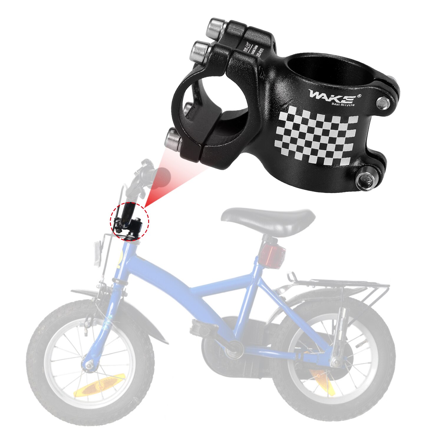 Bicycle Stem Children Balance Bike Handlebar Stem ... – Vicedeal