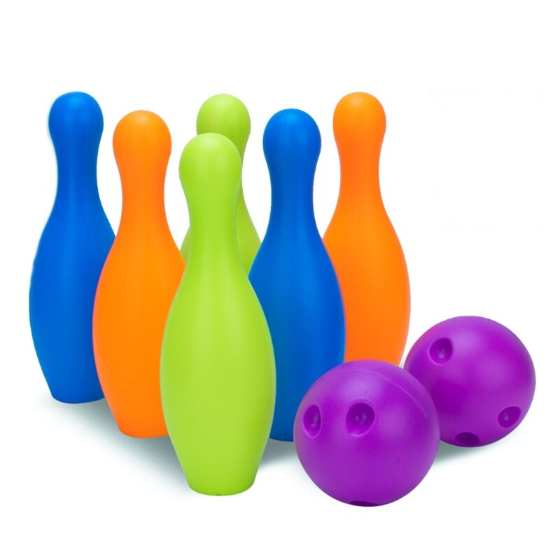 Small Plastic Bowling Pin Bowling Ball Set Fun Ind... – Vicedeal