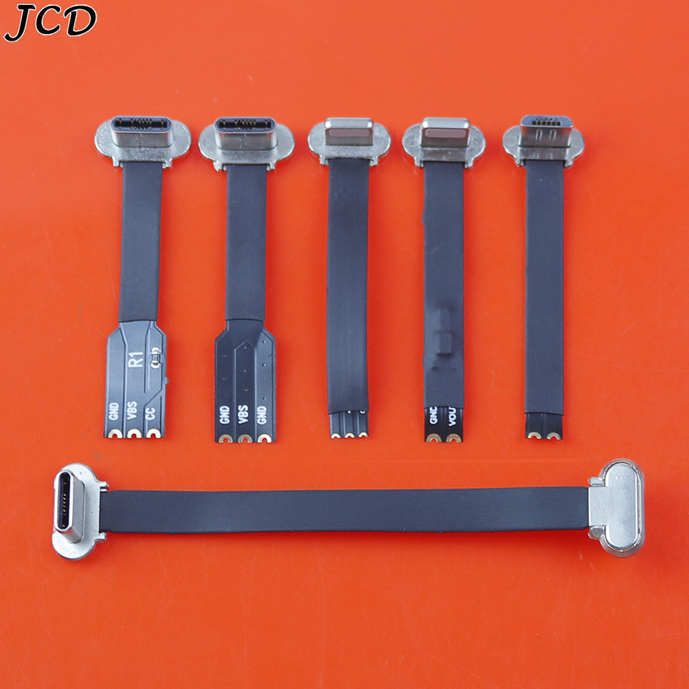 JCD 1Pc Type-C 3Pin With Resistor R1 FPC Soft Flat... – Vicedeal
