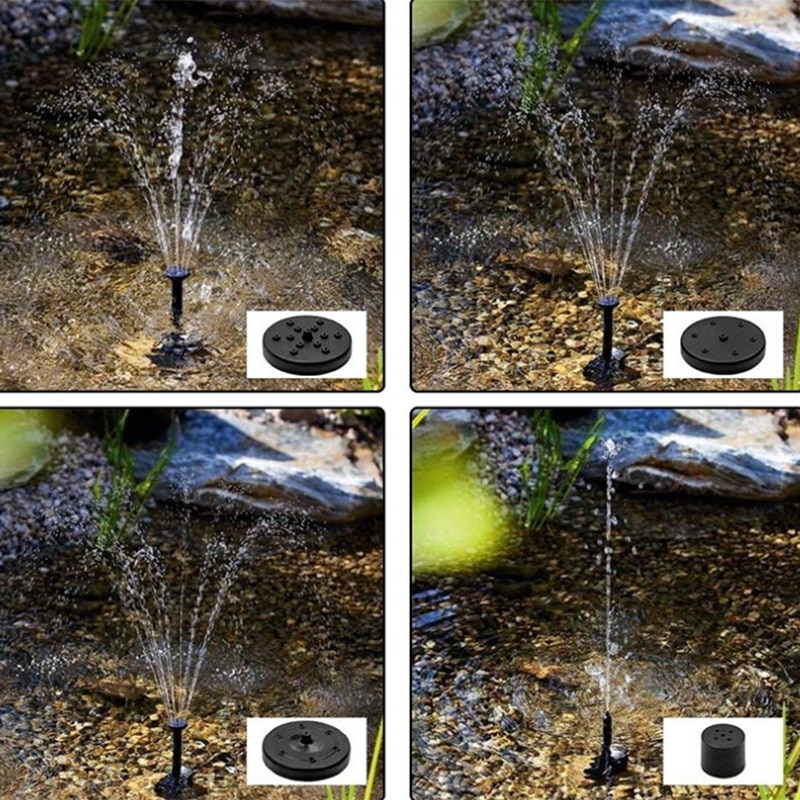Solar Drijvende Fontein Tuin Miniatuur Drijvende F... – Grandado