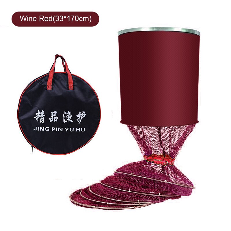 Fishing Net Collapsible Shrimp Bait Trap Dip Net C... – Vicedeal