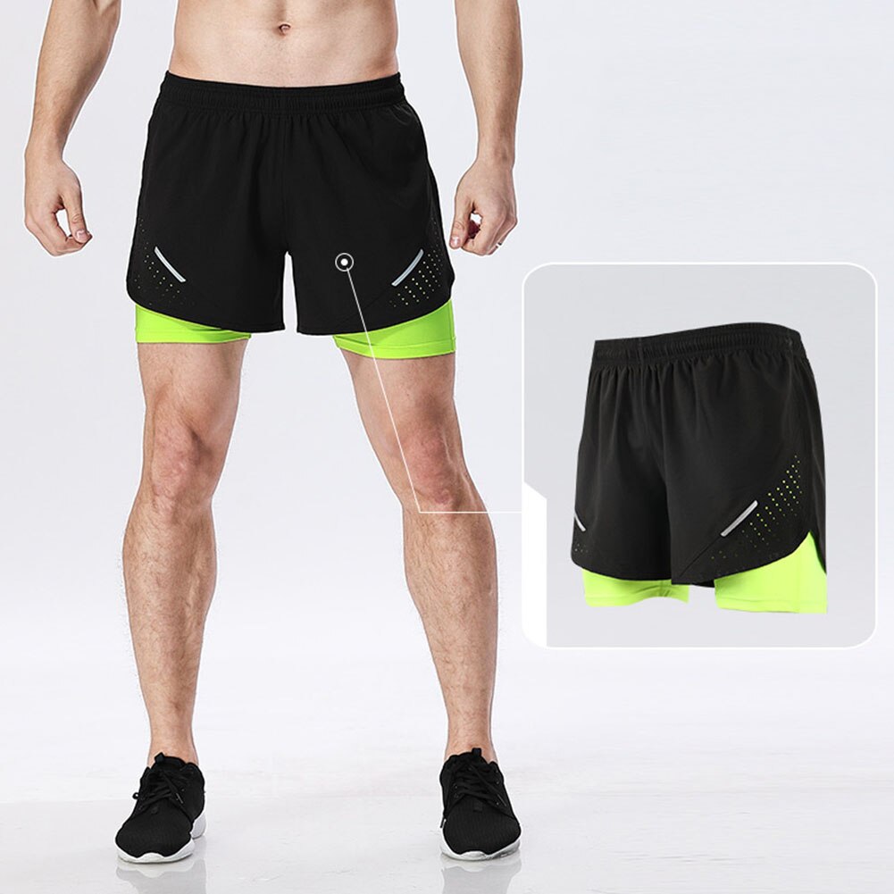 Men Running Shorts Gym Shorts Quick-dry Gym Short ... – Vicedeal