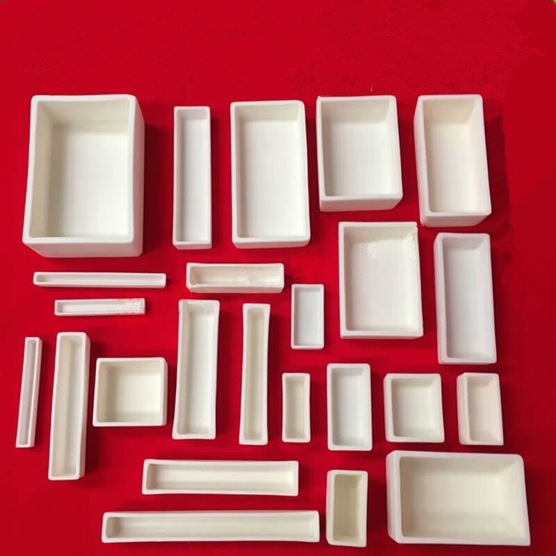 Rectangular Corundum Crucible / 99% Square alumina... – Grandado