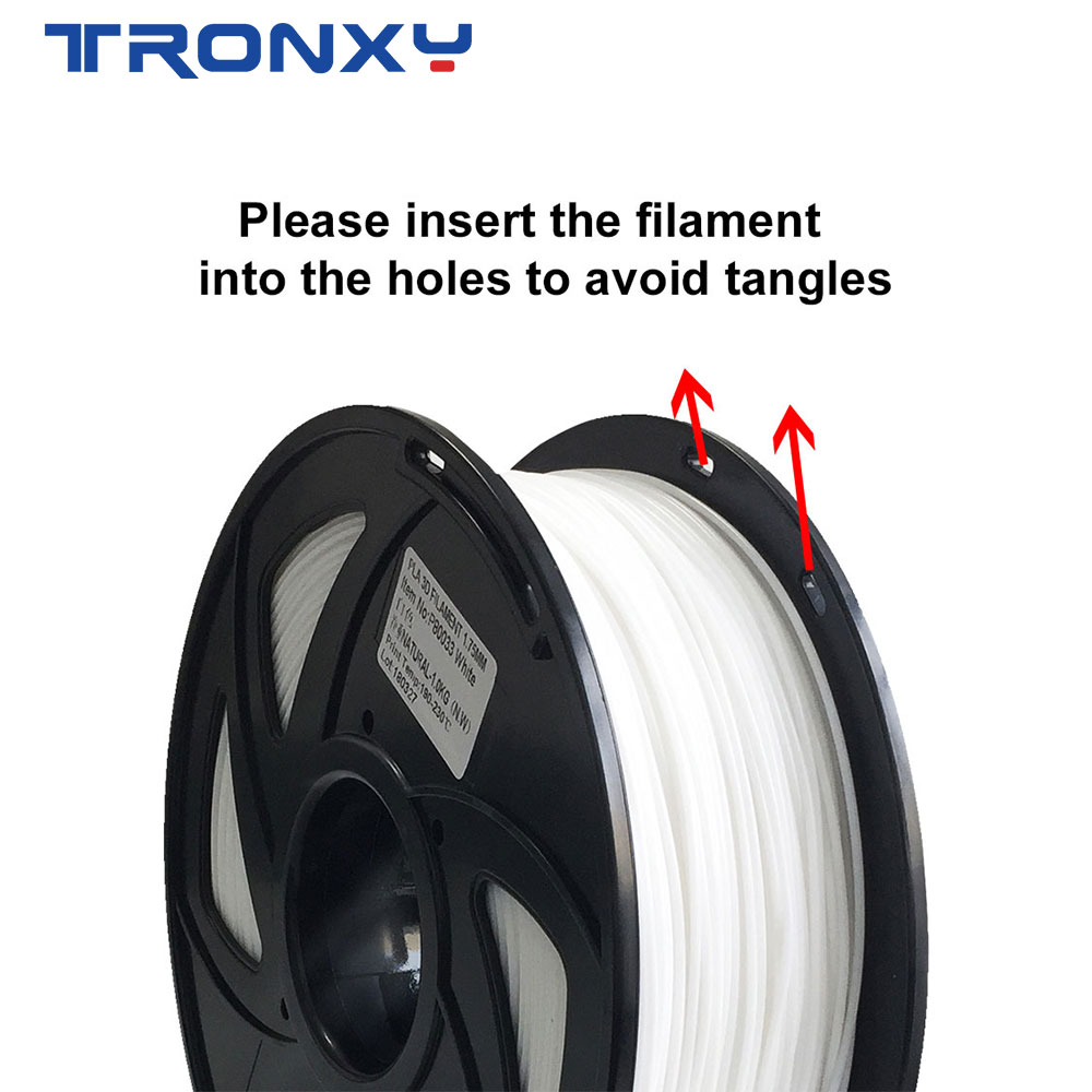 Tronxy 1kg 1.75mm PLA Filament Vacuum Packaging Ov... – Grandado