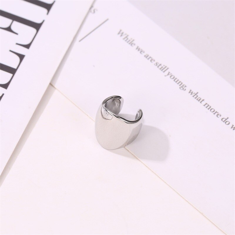 Ear clip contracted metal polishing and ear bones ... – Vicedeal