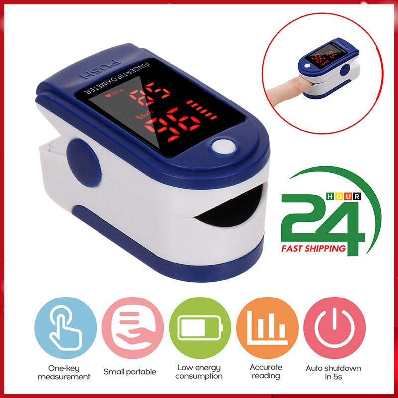 Finger Oximeter Monitor Portable Finger Clip SPO2 ... – Grandado