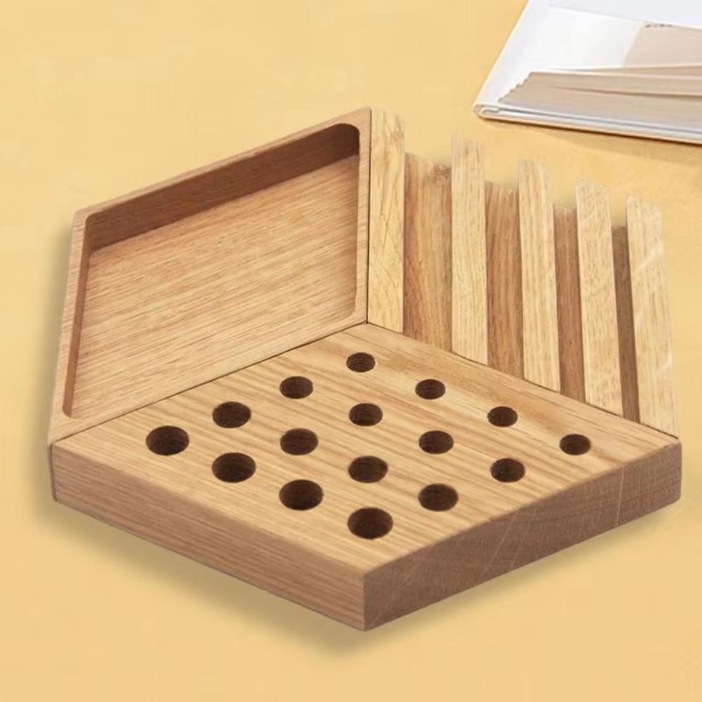 Pen Organizer Desk Organizer Tray Carve Punch Tool... – Grandado