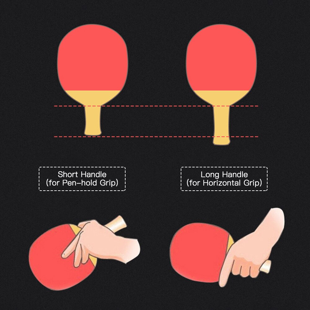 Table Tennis Ball and Bat Set 2 Ping Pong Bats wit... – Grandado