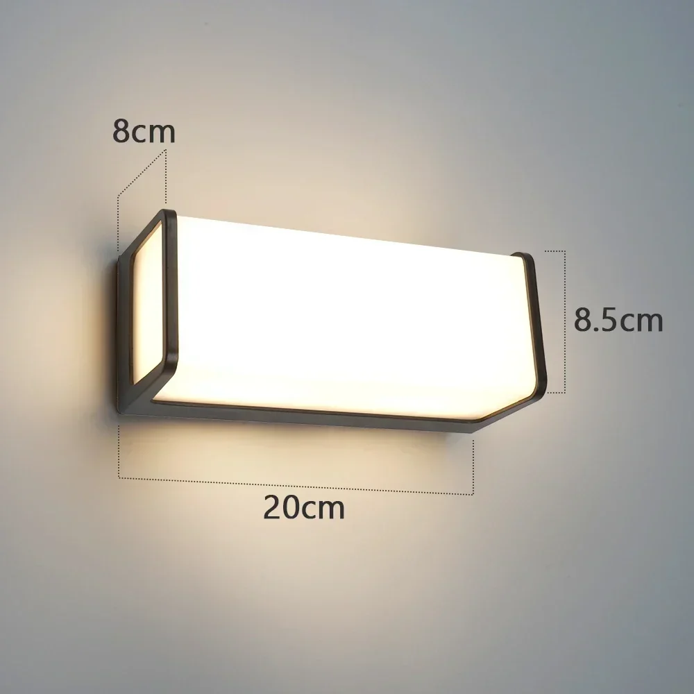 Modern Led Outdoor Wall Light Waterproof IP65 Balc... – Vicedeal