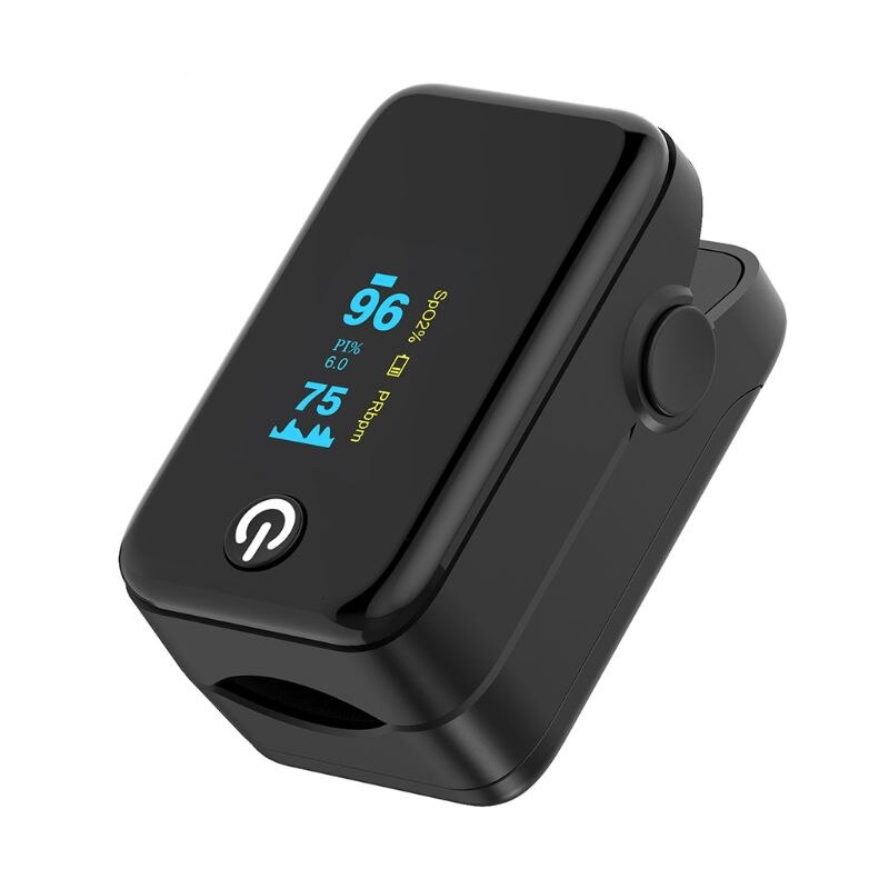 Pulse Oximeter Fingertip, OLED Display Pulse Oxime... – Grandado