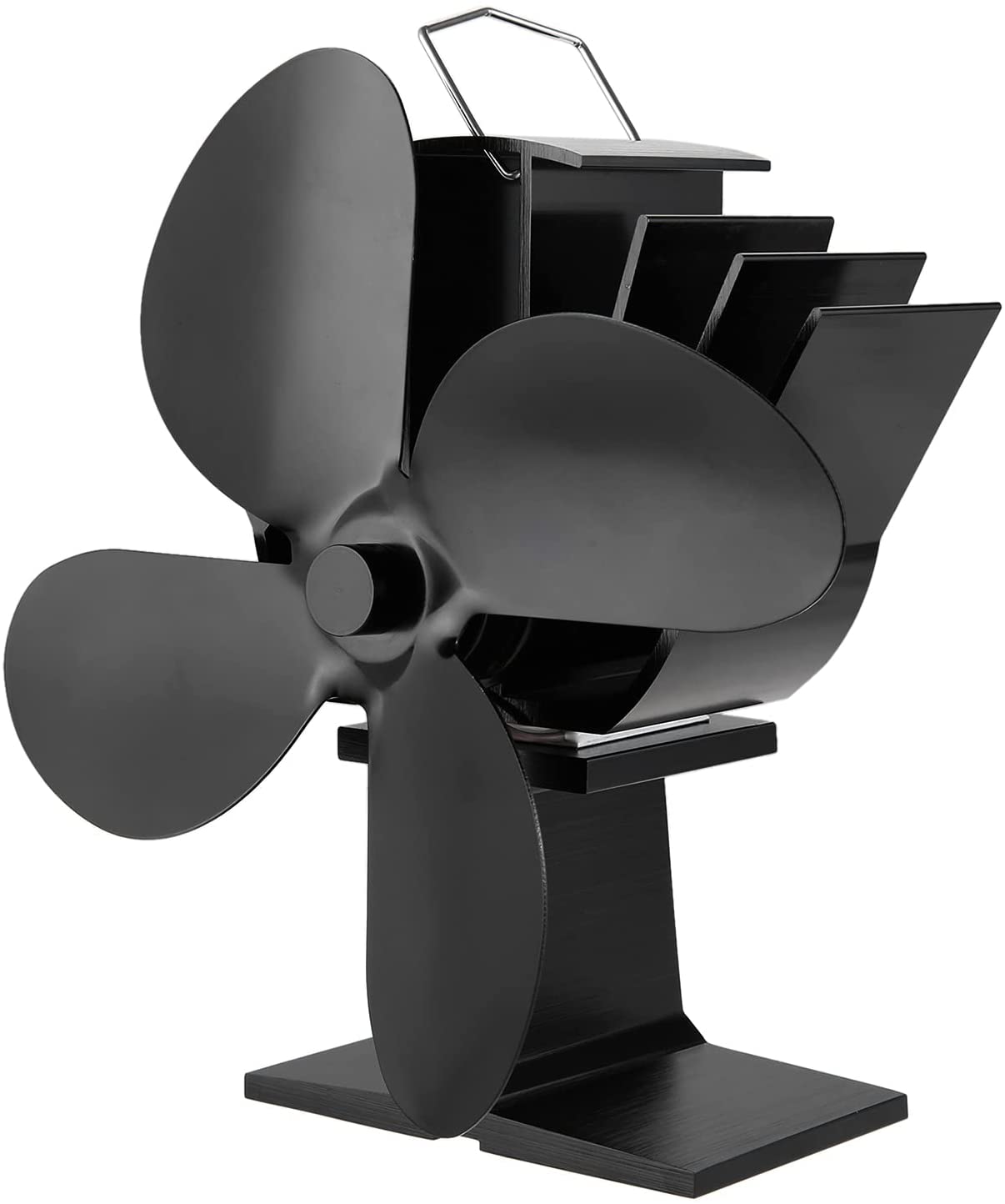 Warmte Aangedreven 4-Blade Kachel Ventilator Voor ... – Vicedeal