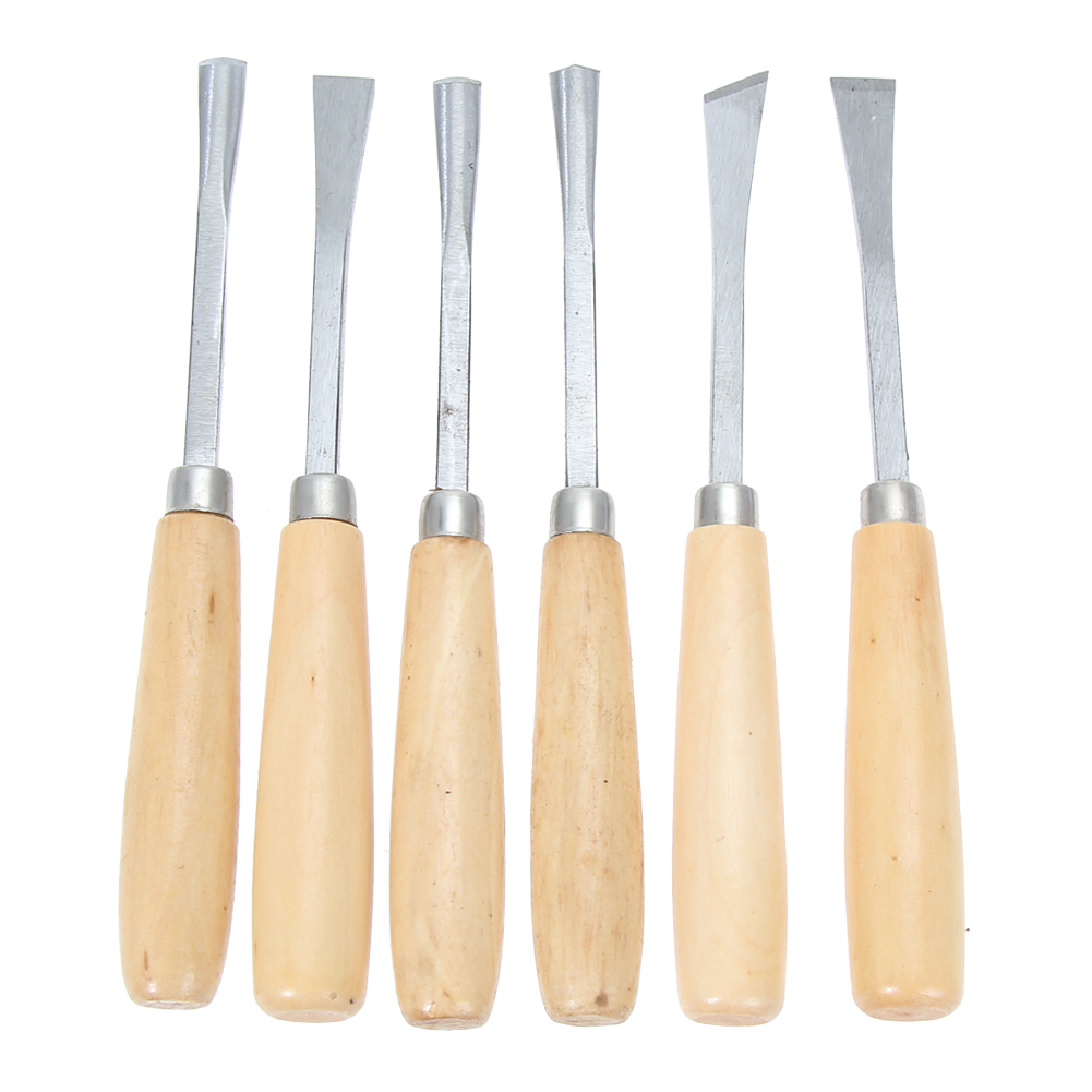 6Pcs Carving Chisel Set DIY Manual Gouge Carve Bla... – Grandado