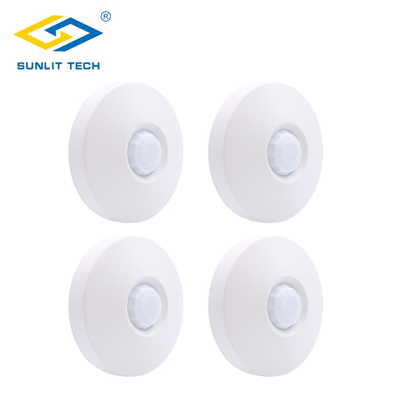 1/2/3/4 st trådlös tak pir sensor 360 graders dete... – Grandado