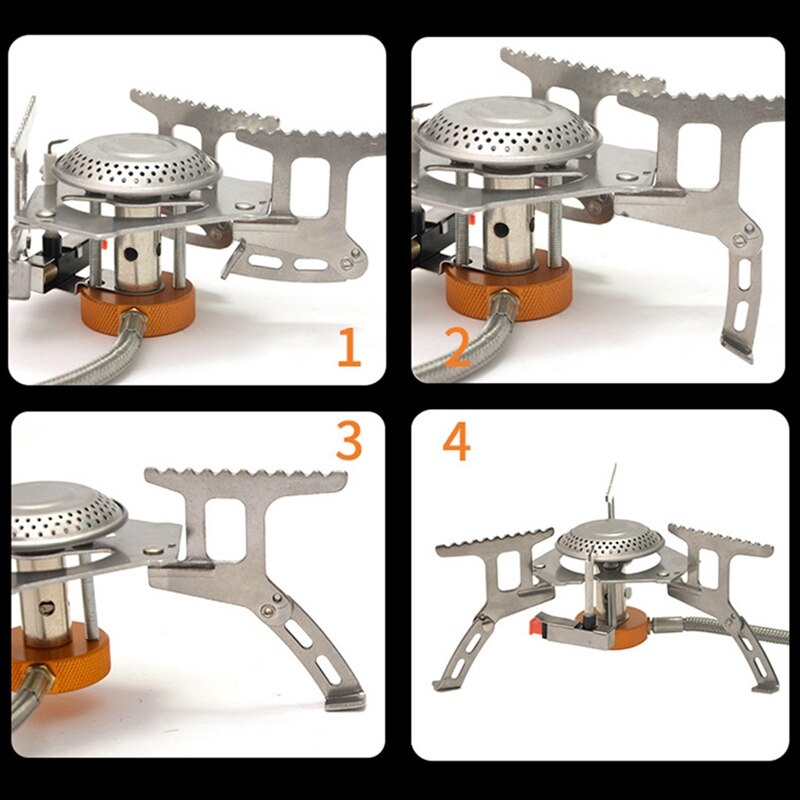 Widesea Outdoor Gasfornuis Camping Gasbrander Vouw... – Vicedeal