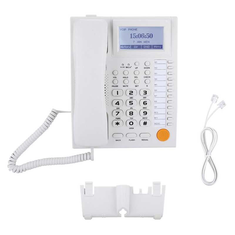 Caller ID Handfree Corder Telephone Fixe Landline ... – Grandado