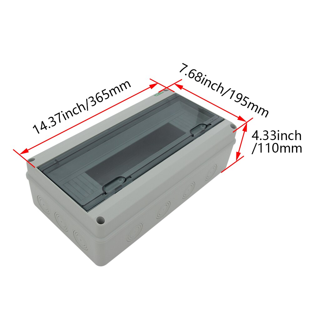 18/HT-8/HT5 Way clear Waterproof Plastic Junction ... – Grandado