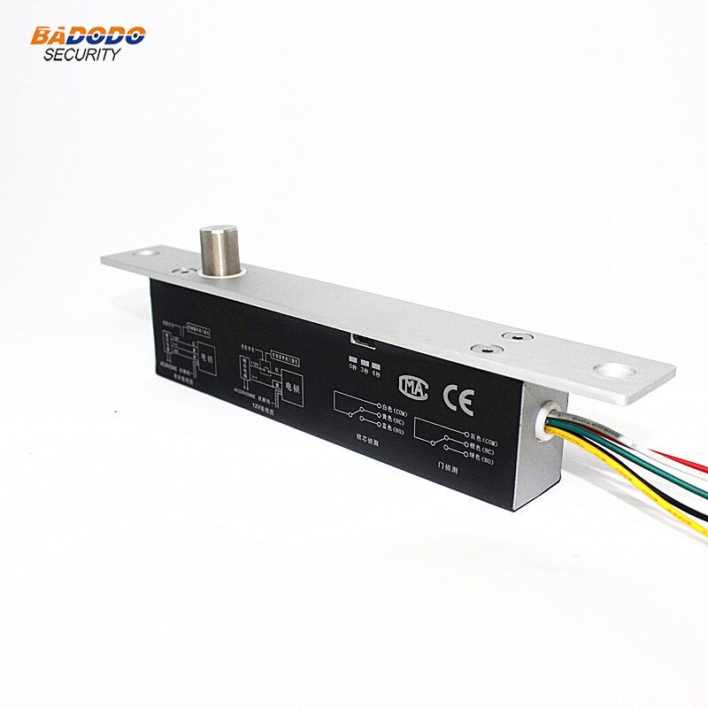DC12V 6 lines Electric bolt lock fail safe or fail... – Grandado