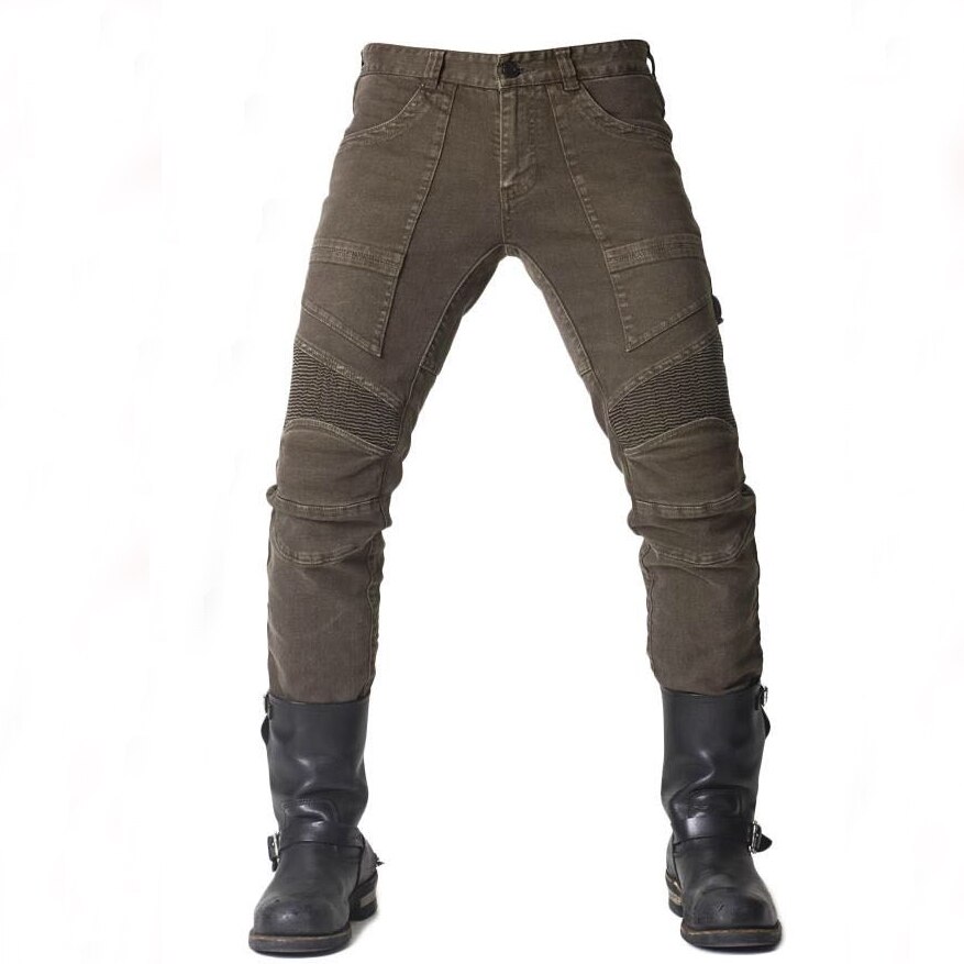 jeans motorcycle jeans motocross pants riding on t... – Vicedeal