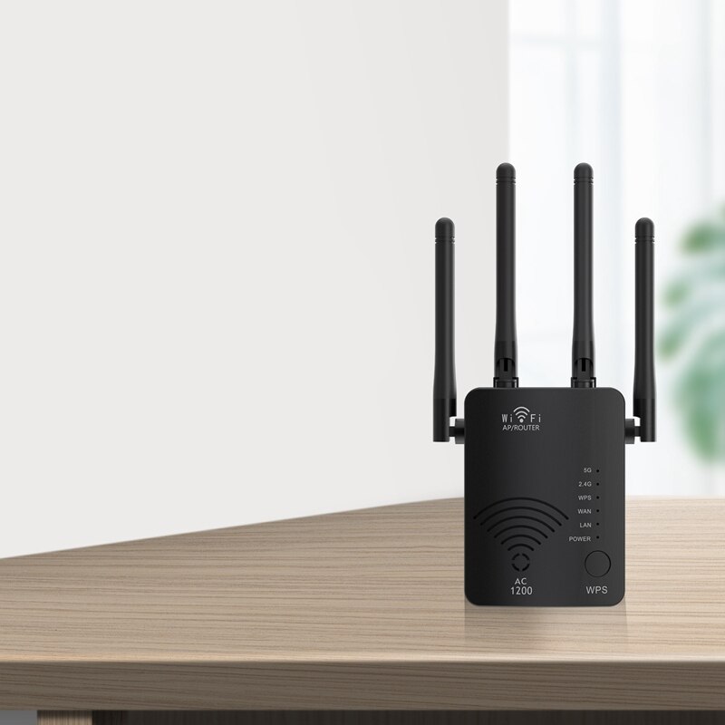 H01 Router 1200M Dual-Band Wifi Mini Enhanced Repe... – Grandado