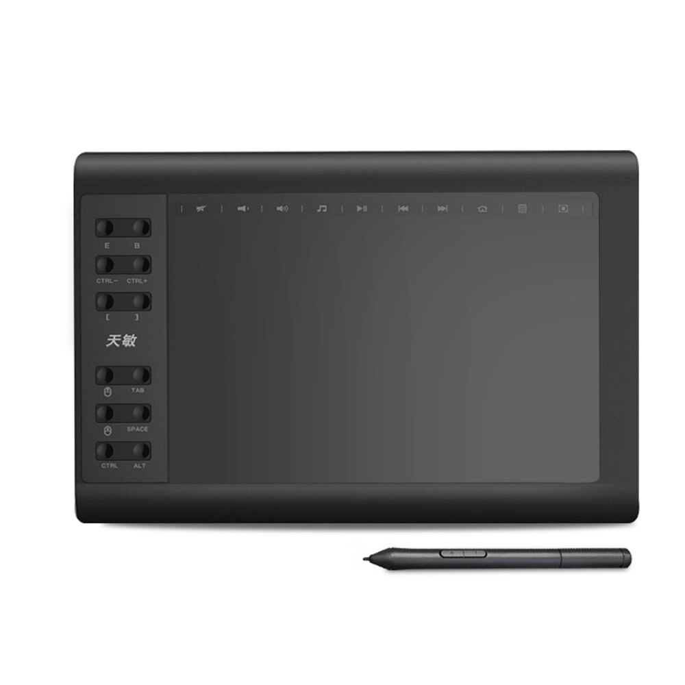 TISHRIC G10 10x6 Inch Graphics Tablet Graphic Tabl... – Grandado