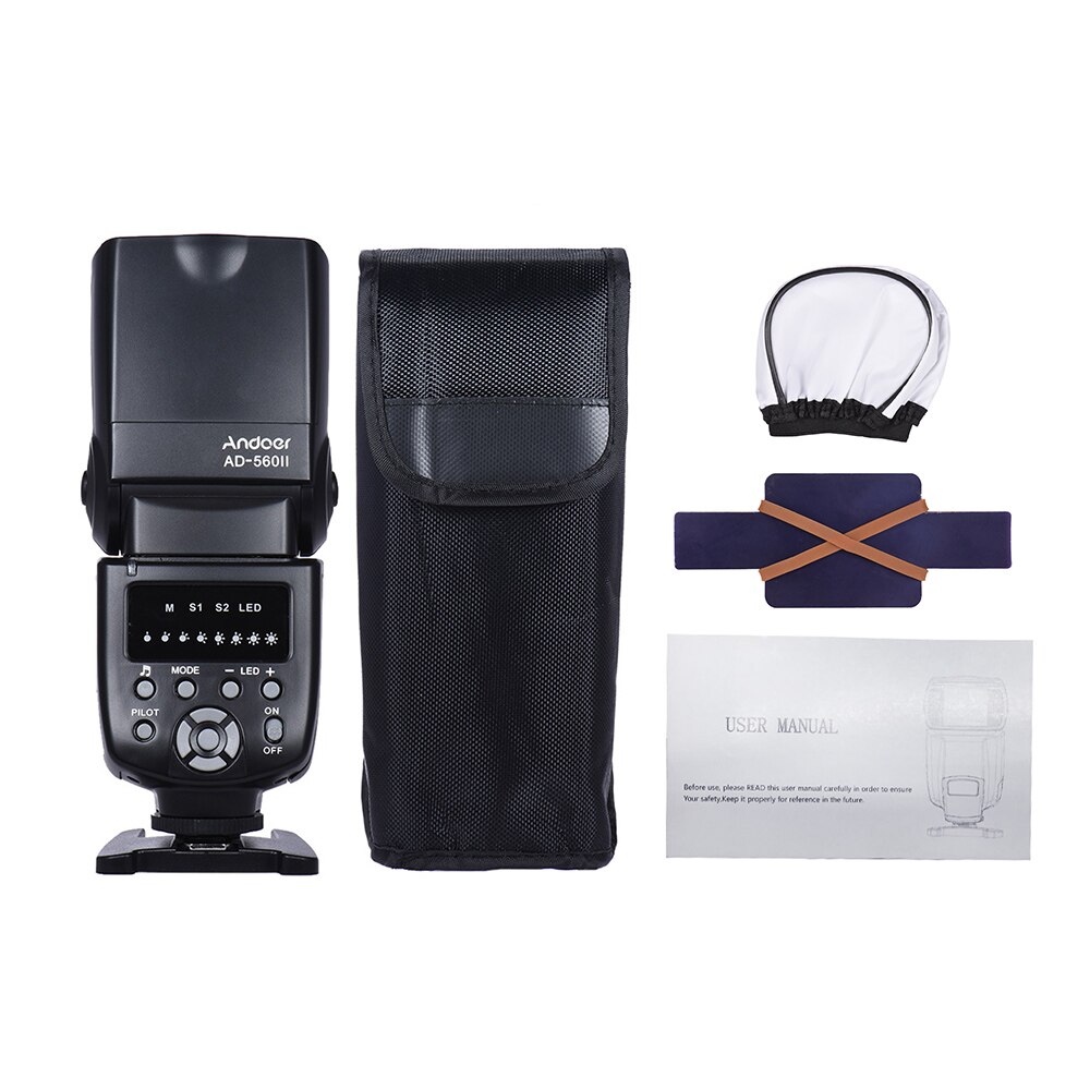 Andoer AD-560II Pro Universal Camera Flash Speedli... – Grandado
