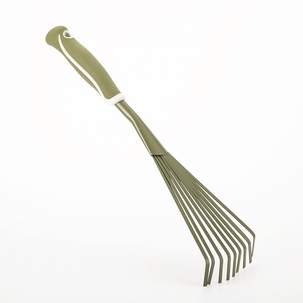 Sungmor 9 Strong Tines Gardening Leaf Rake Hand To... – Vicedeal