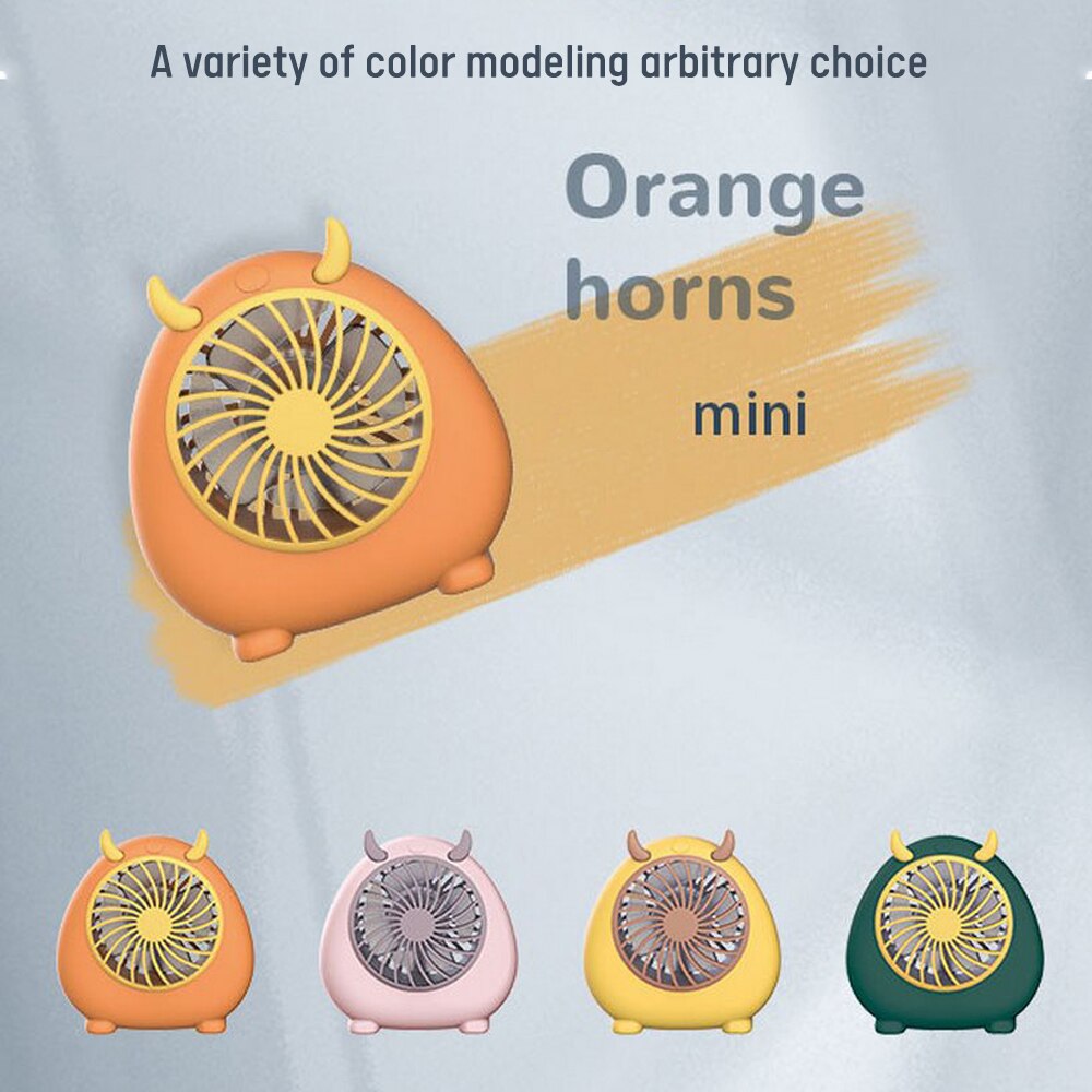 Handheld Student Fan, Silent Office Desk, Usb Rech... – Vicedeal