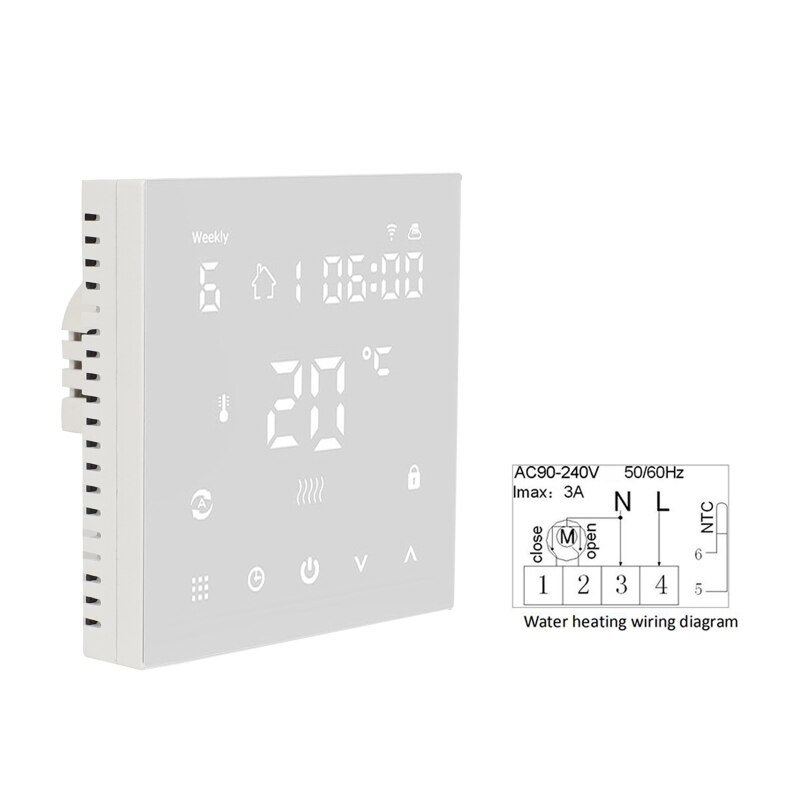 Wifi Underfloor Room Thermostat Water Gas Boiler E... – Grandado