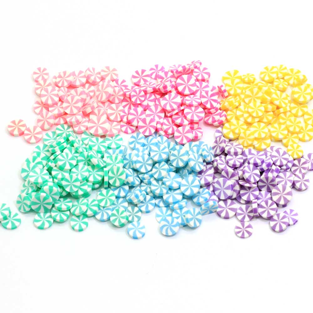 Bulk 5MM Colorful Peppermint Christmas Candy Polym... – Grandado