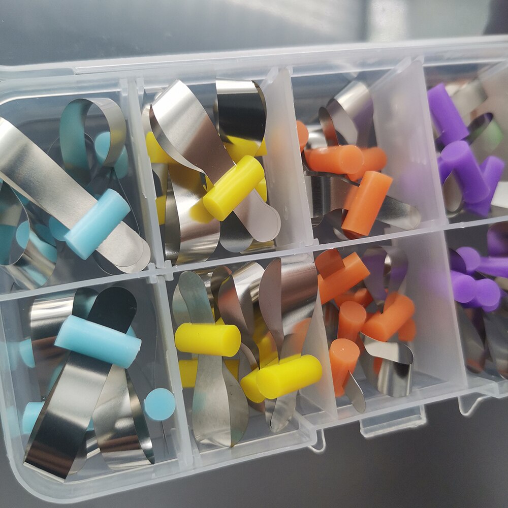 50Pcs Dental Metal Matrix Bands Retainerless Autom... – Vicedeal