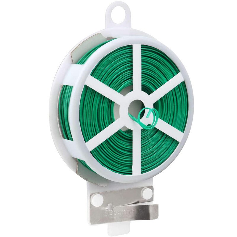 Tuin Tie Met Bescherming Zak Plastic Draad Binding... – Vicedeal