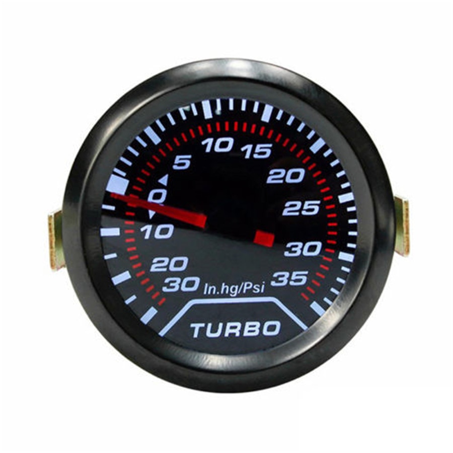 Universal 2 "52mm Auto Auto Turbo Boost Gauge 0 ~ ... – Vicedeal