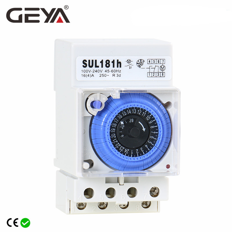 GEYA-Interruptor de temporizador mecánico analógic... – Grandado