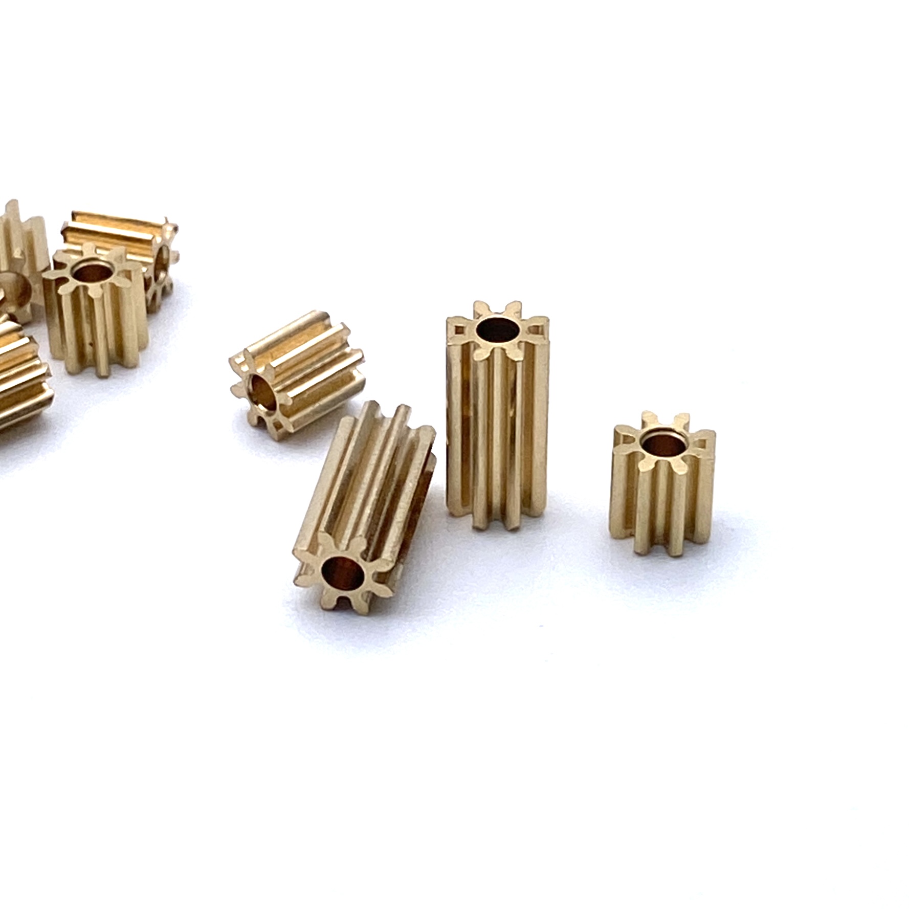 8/10 Teeth Small Copper Gear M0.5 DIY Model 0.5M 8... – Grandado