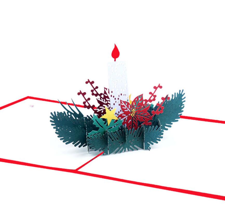 10pcs Handmade Kirigami Origami Candle Flower 3D P... – Grandado