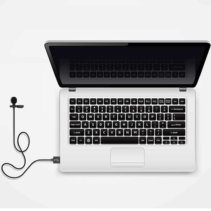 Draagbare Usb Mini Microfoon 1.5M Revers Lavalier ... – Vicedeal