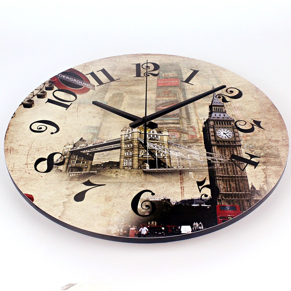Brand London Big Ben 3d Wall Decor Watch With Abso... – Grandado