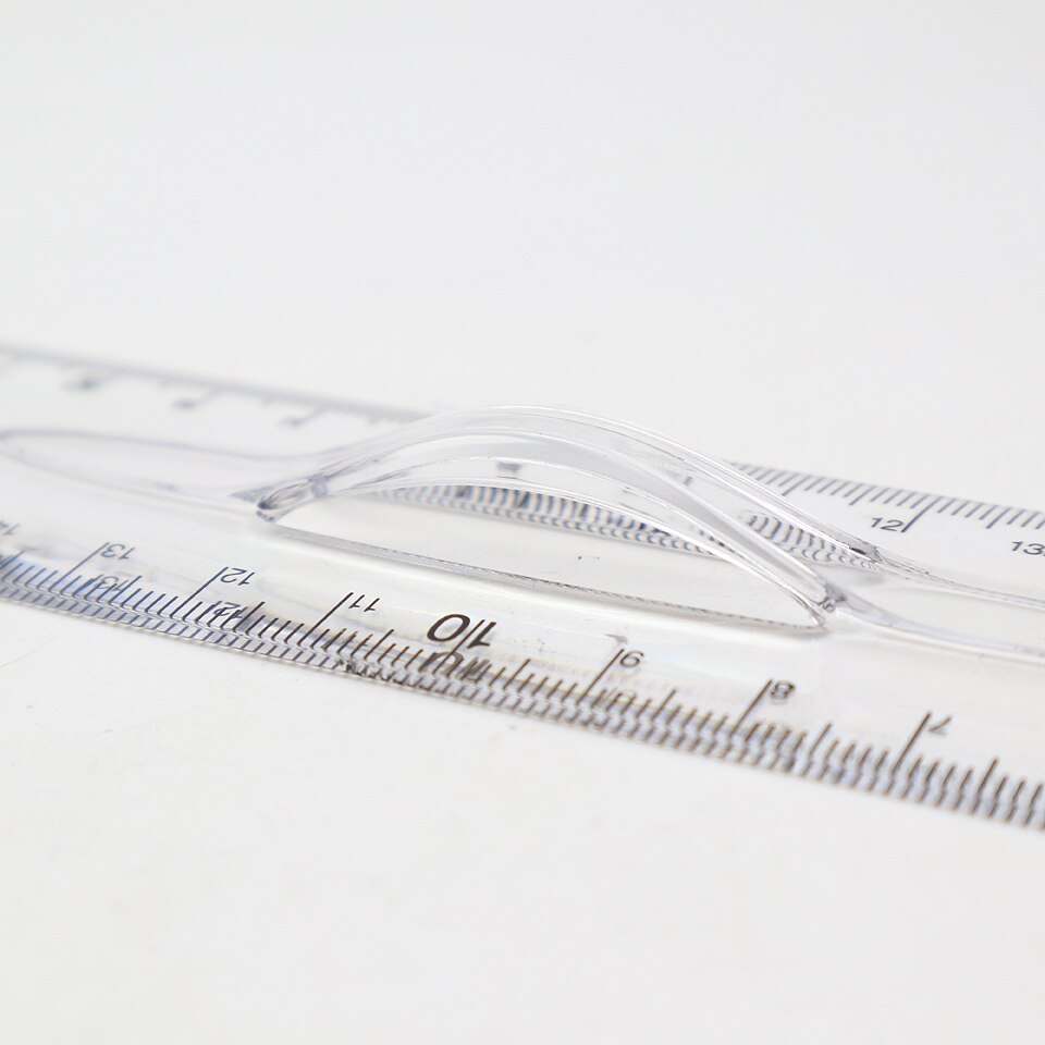 20cm Drawing Ruler Easy To Take Plastic Three-dime... – Grandado