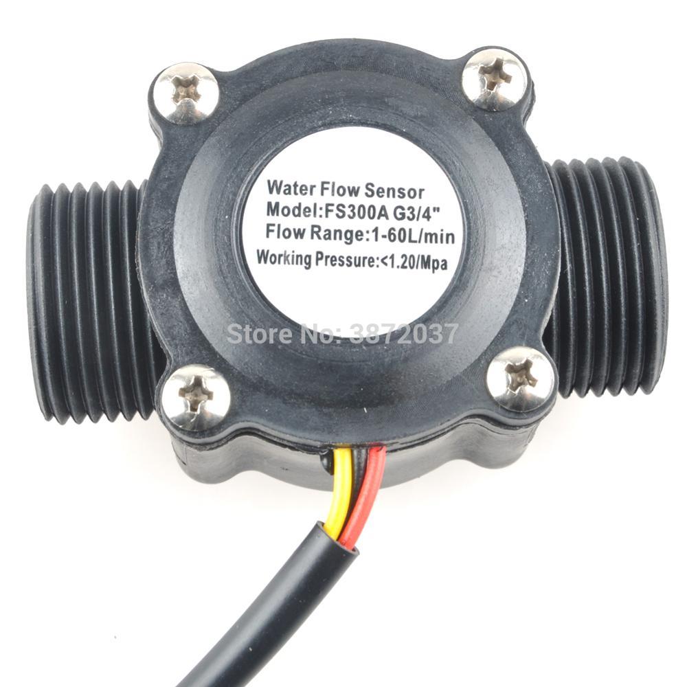 DIYmall G3/4" Water Flow Sensor Switch 3/4 1-60l m... – Grandado