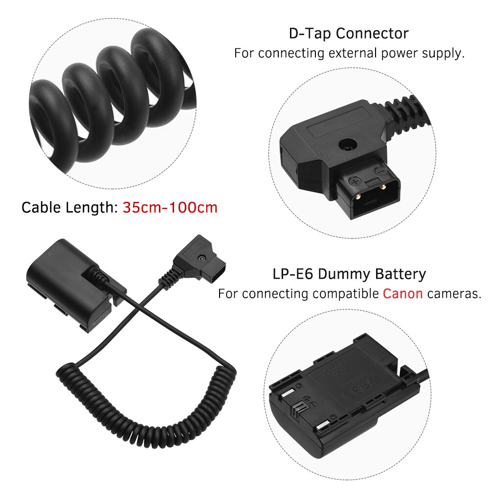 Andoer Batterij Accessoire D-Tap naar NP-FZ100/LP-... – Vicedeal